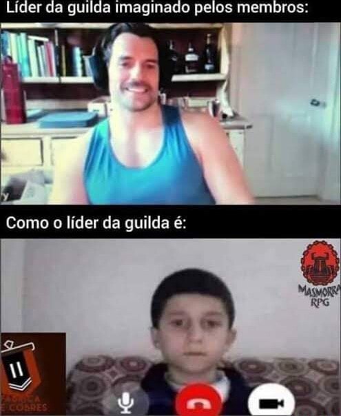 Líder da guilda imaginado pelos membros: Como o líder da guilda ...