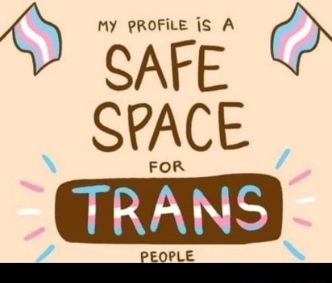 D SAFE. SPACE TRANS EOPLE - iFunny