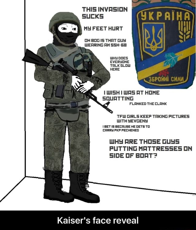 Kaiser's face reveal - )