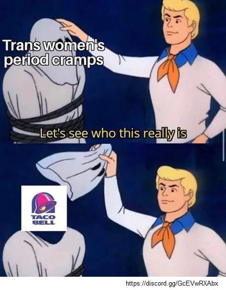 Trans period cramps: 's see who this really is - iFunny
