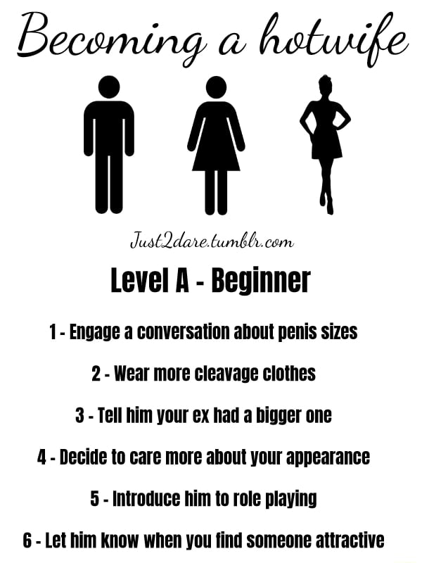 Becoming a hotwife com Level A - Beginner 1- Engage a conversation ...