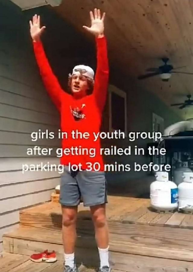 Girls in the youth croup after getting railed in the parking SO - iFunny