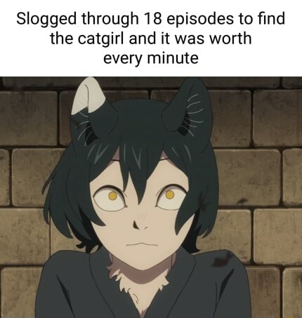 Slogged through 18 episodes to find the catgirl and it was worth every ...