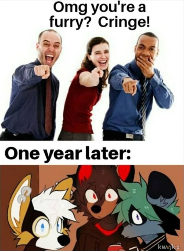 Te furry? Cringe! One year - iFunny