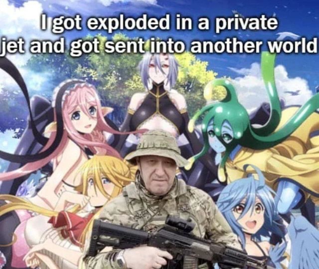 Exploded in a private jet and got sent into another world = $ * - an - iFunny