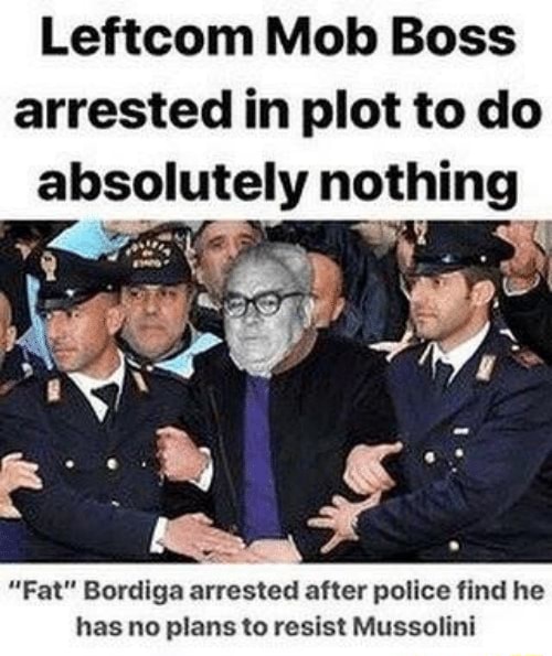 Leftcom Mob Boss arrested in plot to do "Fa!" Bordiga arrested after ...