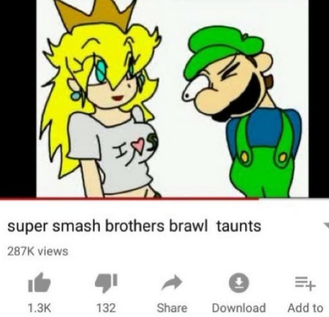 Super smash brothers brawl taunts "ª - iFunny