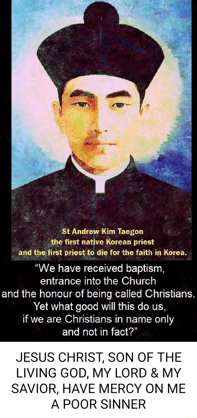 St Andrew Kim: Taegon the first native Korean priest and the first ...