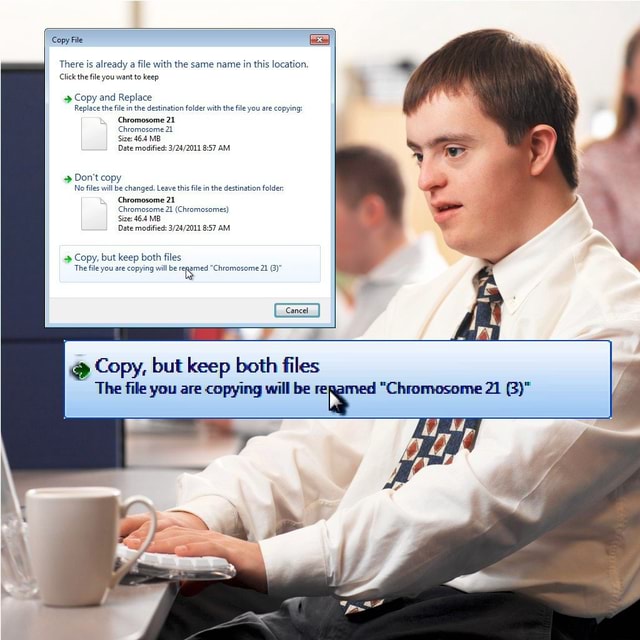 Copy File There is already a file with the same name in this location ...