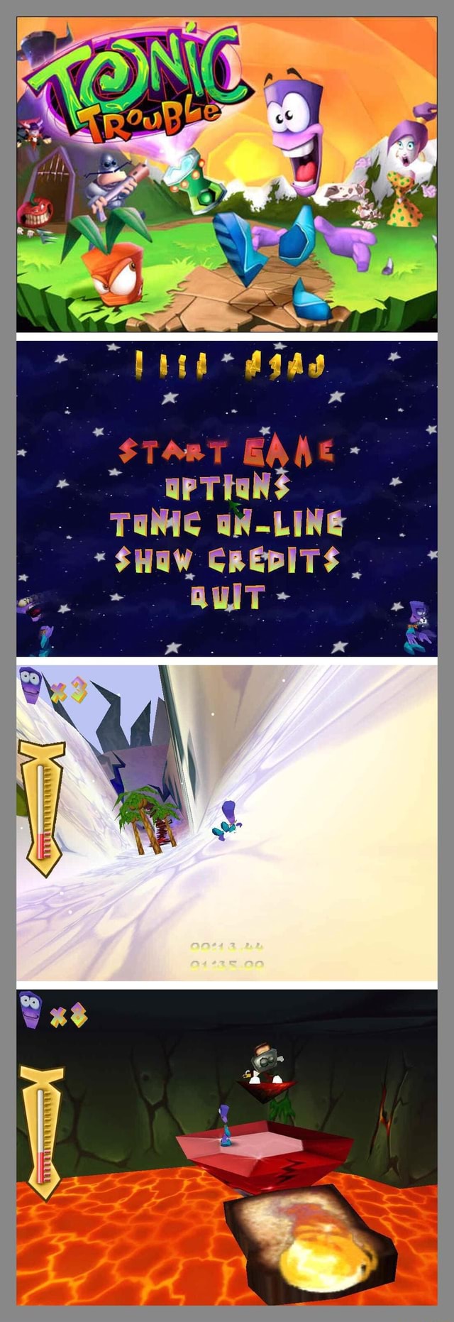 Tonic Trouble - videogames advert in the late '90s (N64, PC...) - ST ...