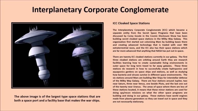 Interplanetary Corporate Conglomerate The above image is of the largest ...