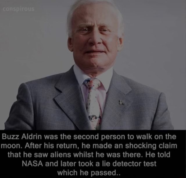 Buzz Aldrin was the second person to walk on the moon. After his return ...