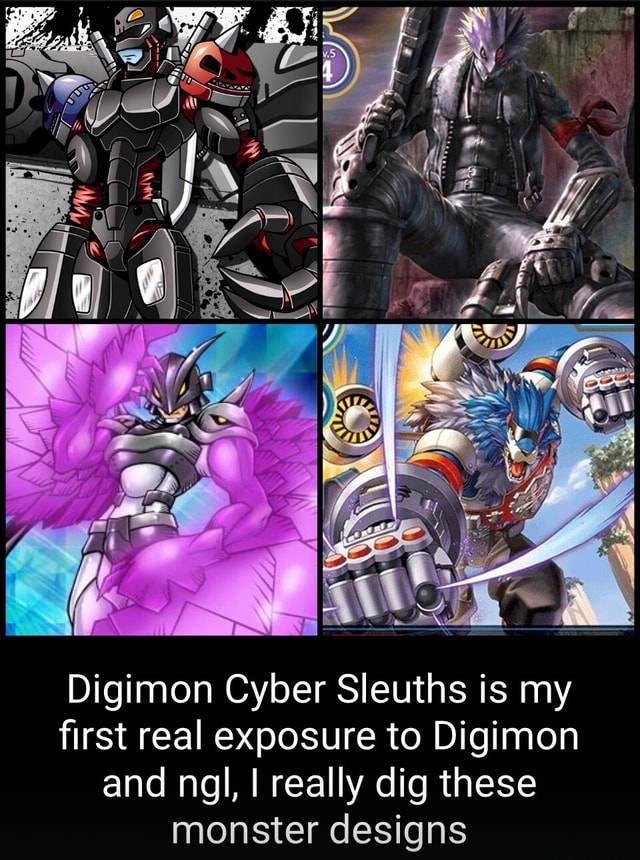 Digimon Cyber Sleuths is my first real exposure to Digimon I really dig ...