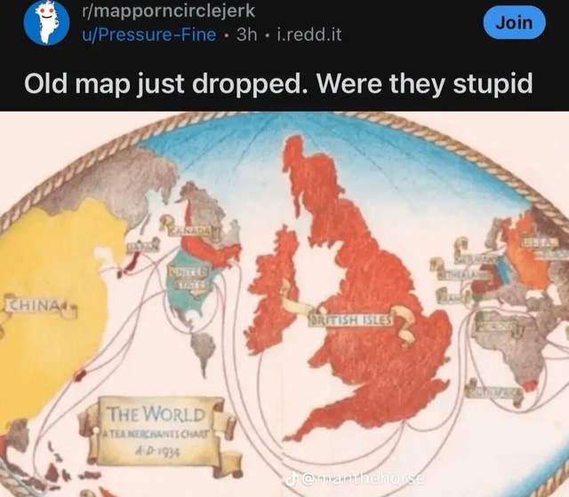 Join i.redd.it Old map just dropped. Were they stupid - iFunny