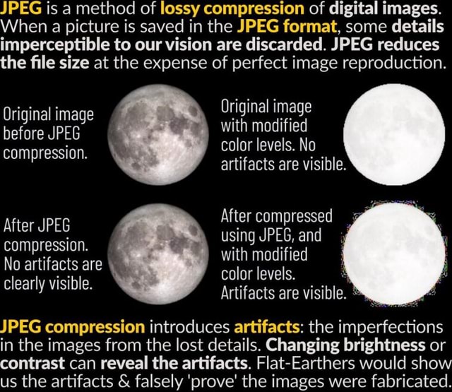 JPEG is a method of loss compression of digital images. When a picture ...