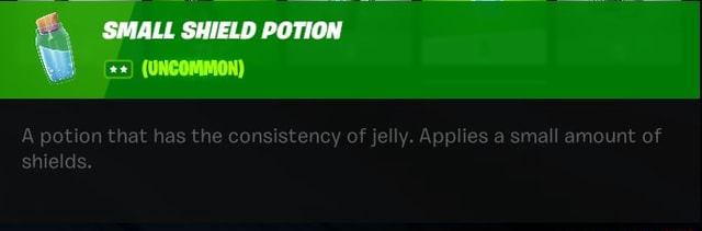 Small Shield Potion - SMALL SHIELD POTION ct (UNCOMMON) A potion that ...