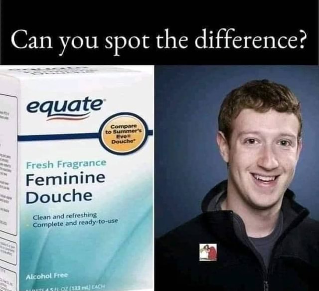 Can you spot the difference? Fresh Fragrance Feminine Douche Clean and ...