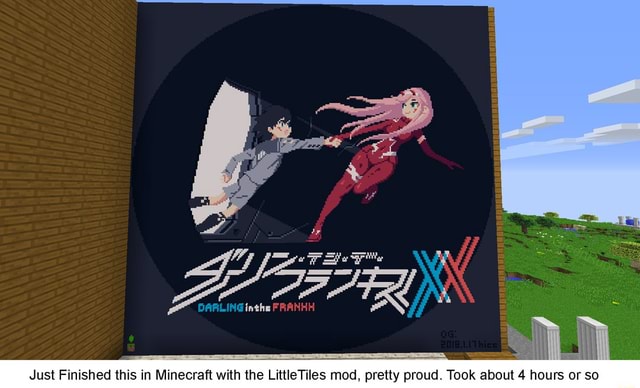 Darling in the FranXX Minecraft Pixelart - inthe Just Finished this in ...