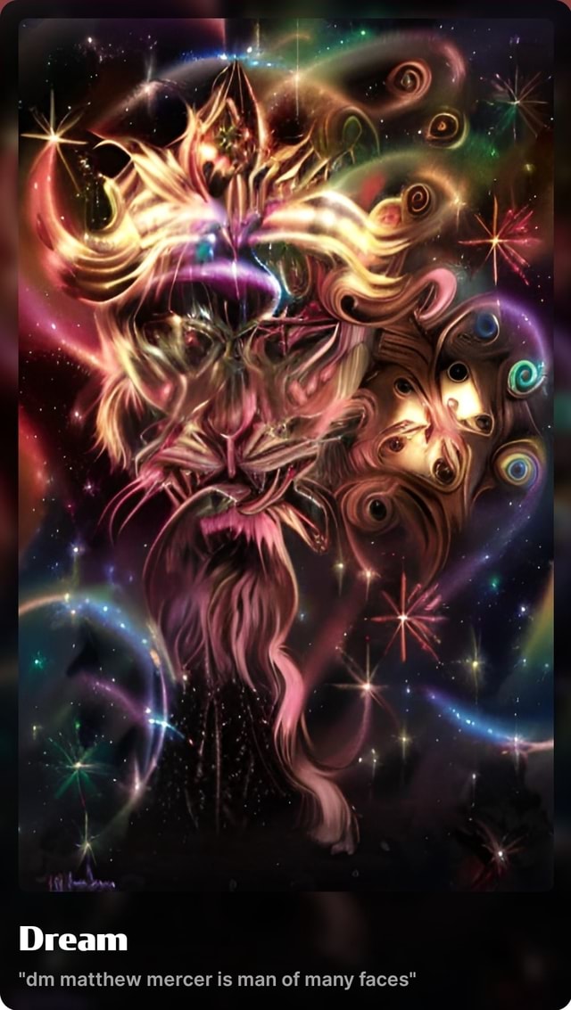 Dream "dm matthew mercer is man of many faces" - iFunny