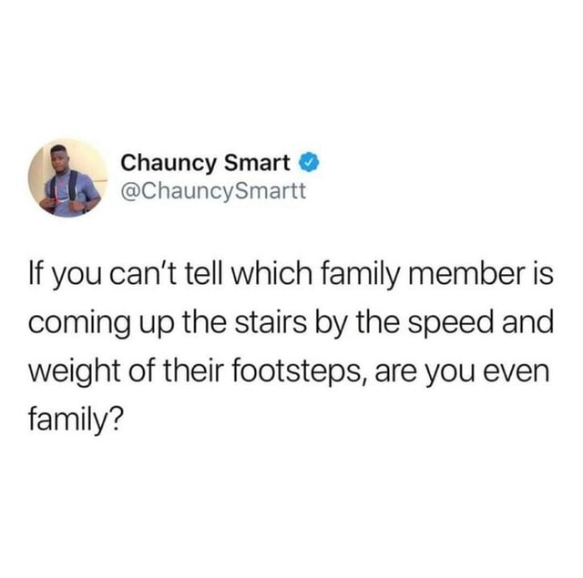 [@chauncysmartt] - Chauncy Smart @ChauncySmartt If you can't tell which ...