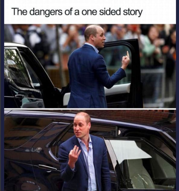 Hmmm - The dangers of a one sided story - iFunny