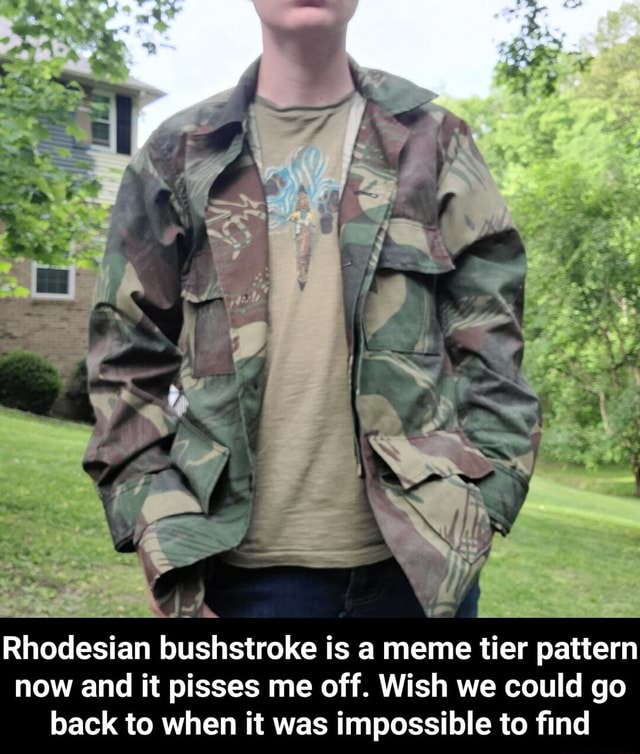 Rhodesian bushstroke is a meme tier pattern now and it pisses me off ...