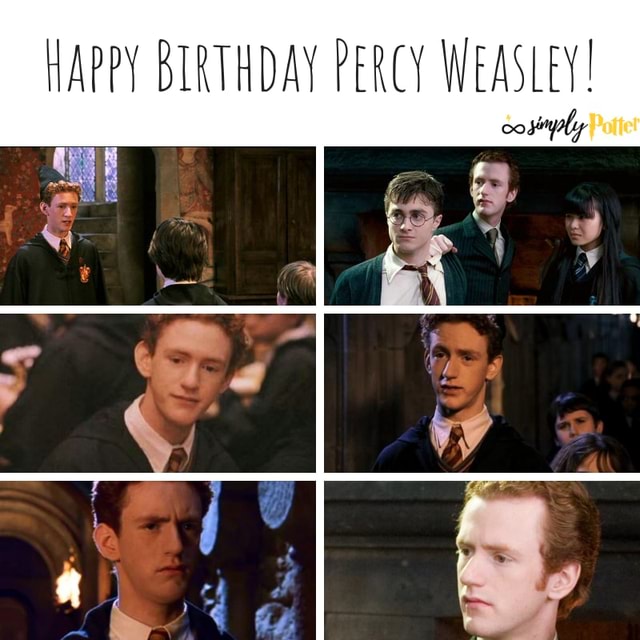Happy birthday, Percy Weasley! 🥳 - HAPPY BIRTHDAY PERCY WEASLEY! ts ...