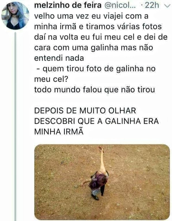 Melzinho de feira Gnicol... velho uma vez eu viajei com a minha irmã e ...