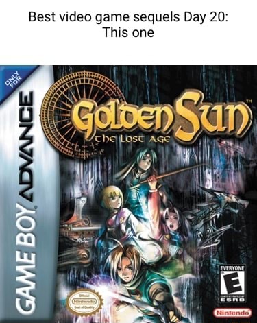 Best video game sequels Day 20: This one - )