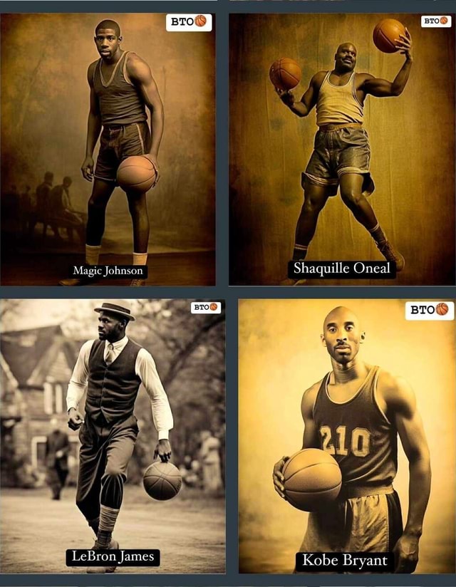 Magic Johnson Shaquille Oneal Bron James Kobe Bryant - America’s best ...
