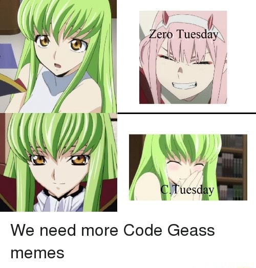 We need more Code Geass memes - iFunny