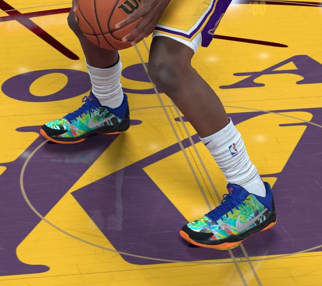 [Doctor Kicks] NBA 2k20 Shoe Mods - Kobe V Protro "EYBL" - iFunny