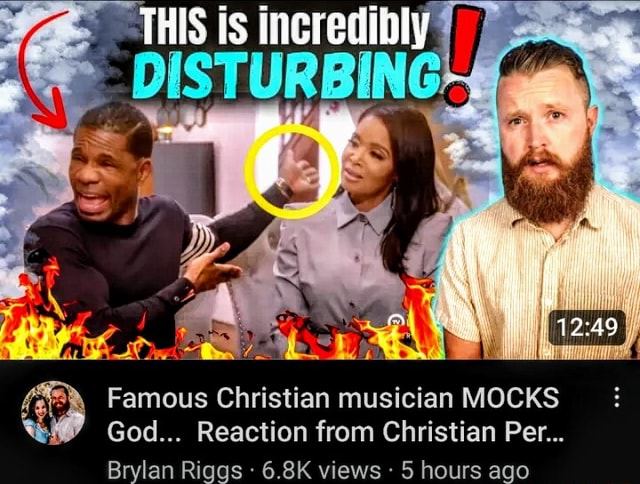 THIS is incredibly Famous Christian musician MOCKS God... Reaction from ...