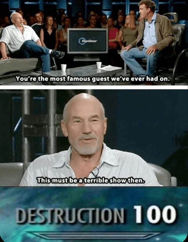 Youre the most famous quest we ve over had on Phismust bea terrible ...