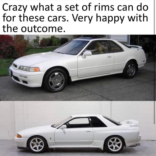 Crazy what a set of rims can do for these cars. Very happy with the ...