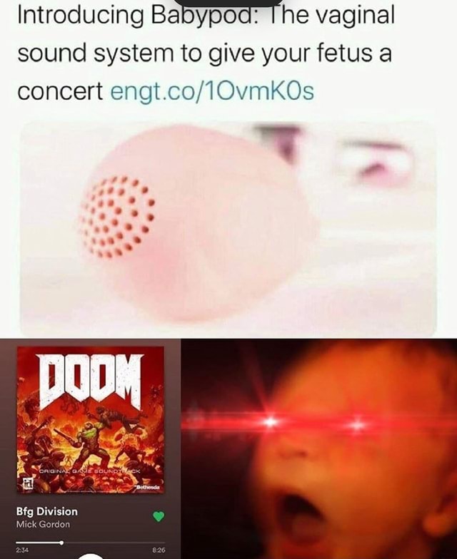 Introducing Babypod: The vaginal sound system to give your fetus a ...