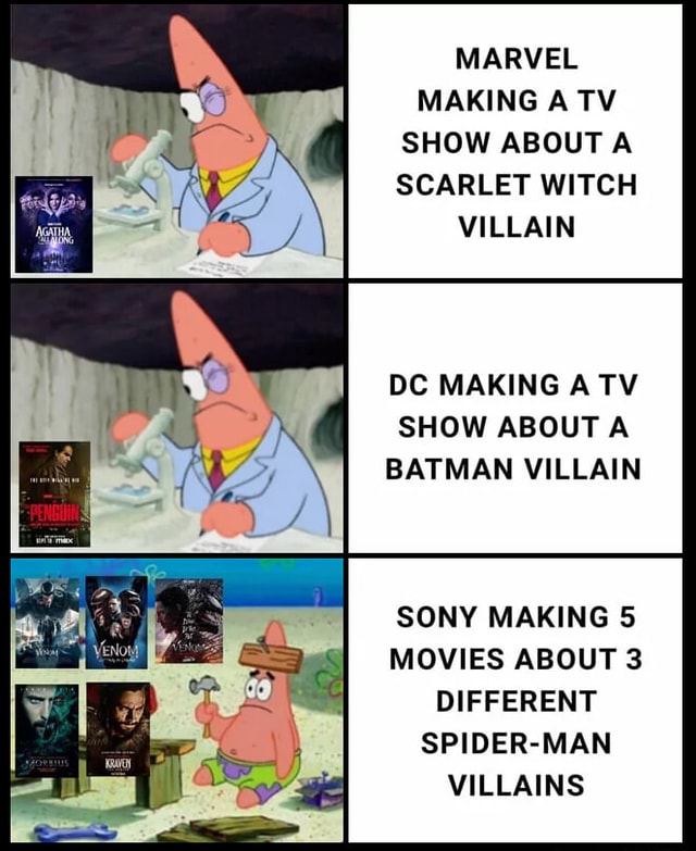 MARVEL MAKING A TV SHOW ABOUT A SCARLET WITCH VILLAIN DC MAKING ATV ...