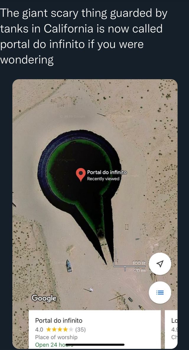 The giant scary thing guarded by tanks in California is now called ...