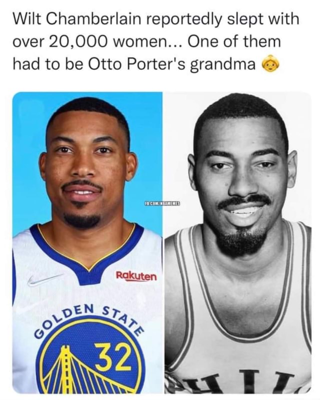 The resemblance is actually scary 😨😂 - Wilt Chamberlain reportedly ...
