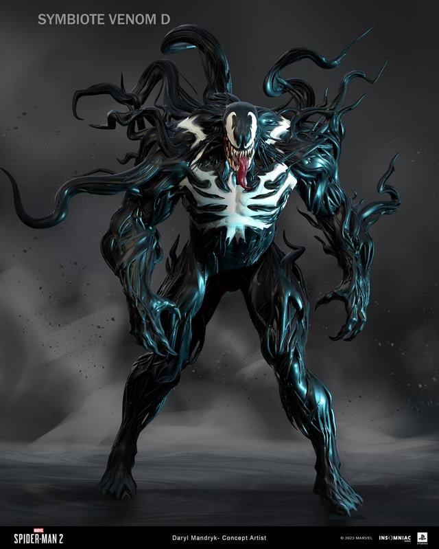 Venom Concept Art - SYMBIOTE VENOM D ON LE SPIES 2 Daryl Mandryk ...