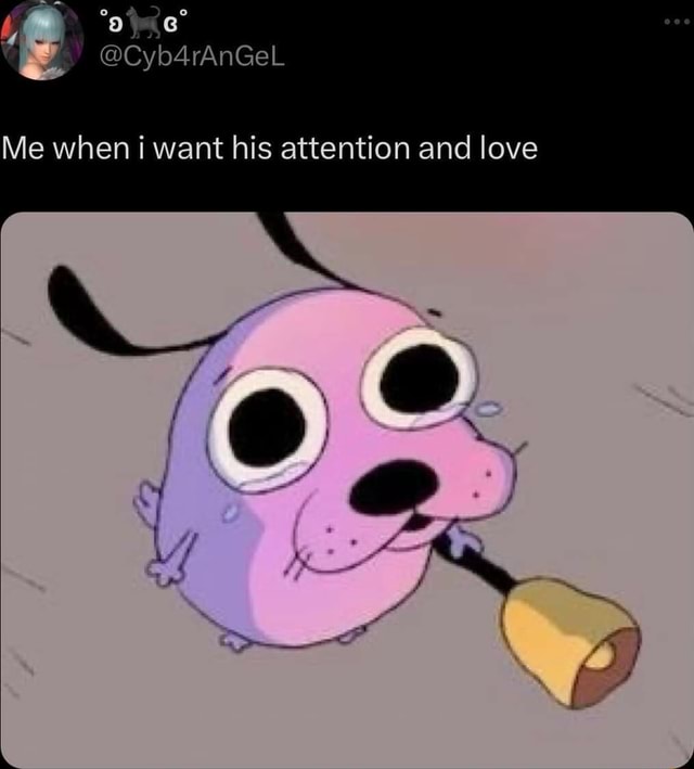 Me when i want his attention and love I - iFunny