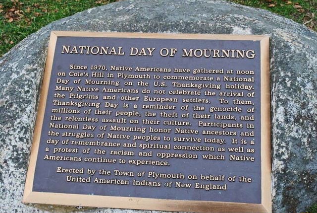 NATIONAL DAY OF MOURNING Since 1970, Native Americans have gathered at ...