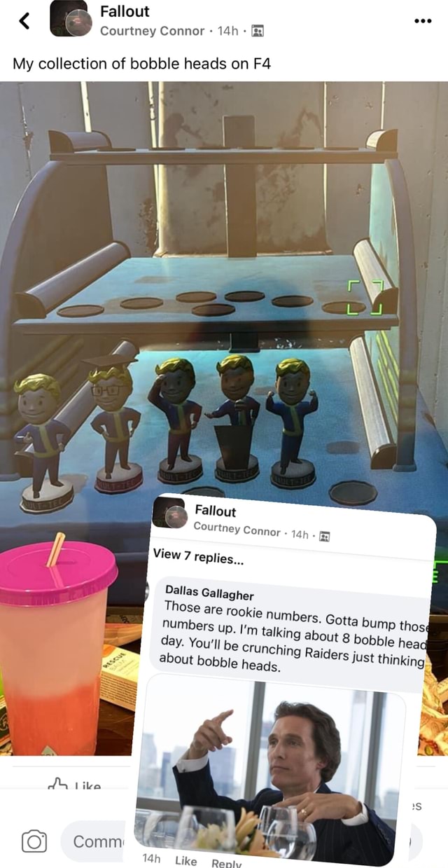 Fallout Courtney Connor - - 3) My collection of bobble heads on Fallout ...