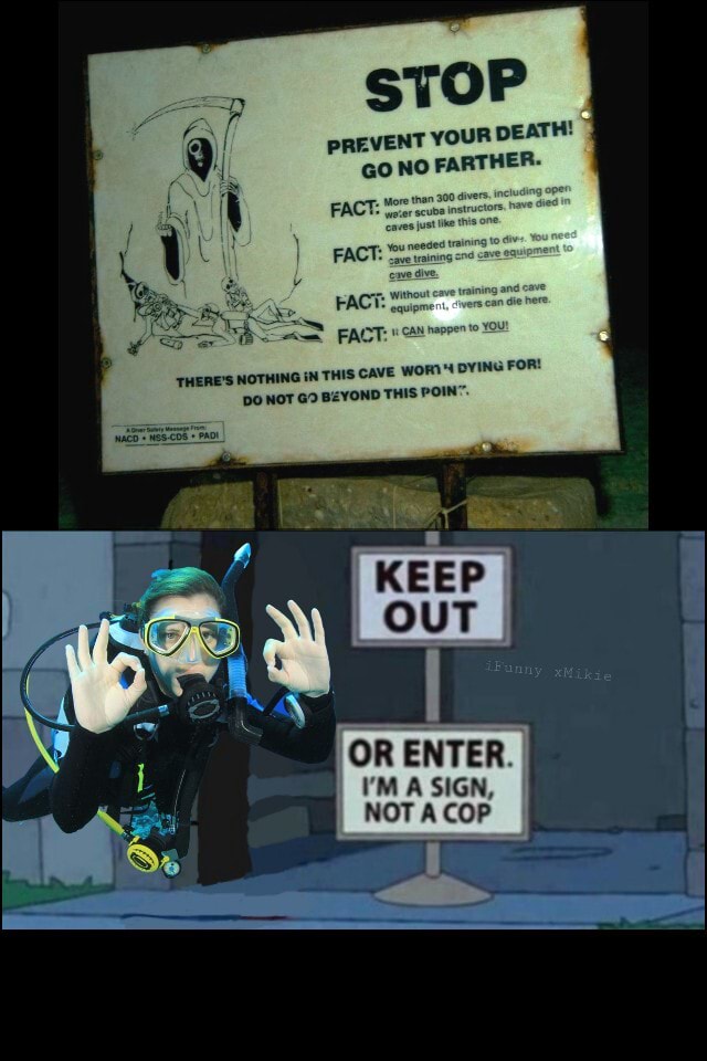 STOP PREVENT YOUR DEATH! GO NO FARTHER. FACT. SS -THERE'S NOTHING iN ...