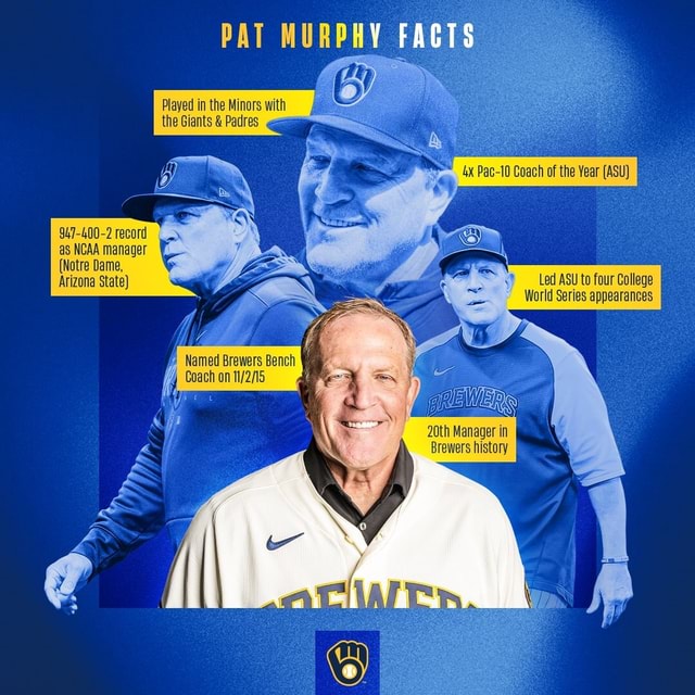 PAT MURPHY FACTS Played in the Minors with the Giants & Padres 947-400 ...