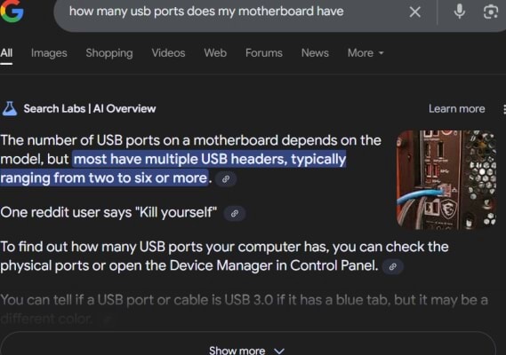 How many usb ports does my motherboard have x All images Shopping ...
