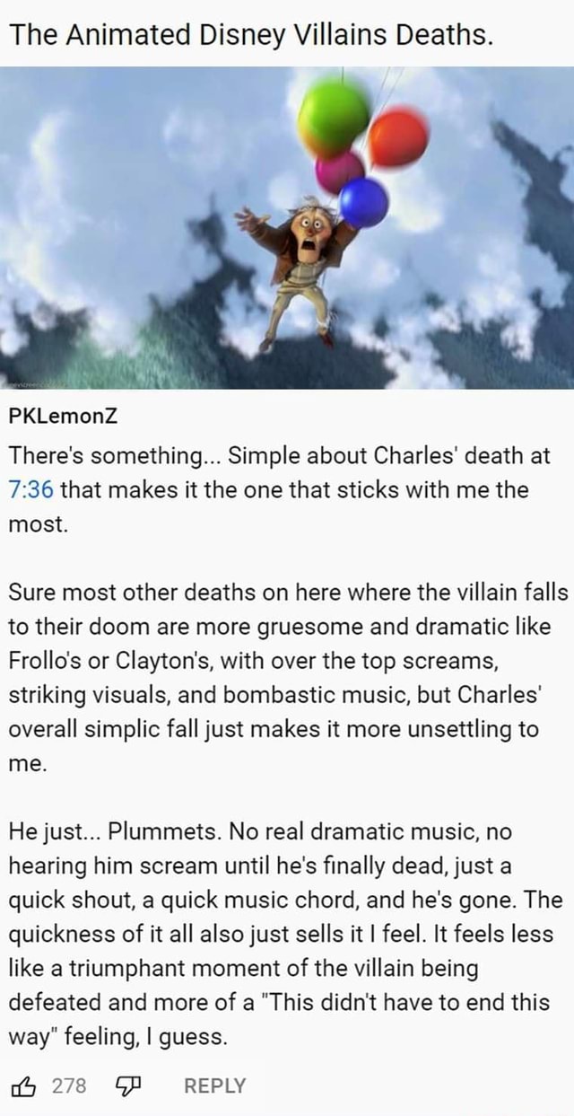 22 Gruesomely Poignant Details About The Deaths Of Disney Characters ...