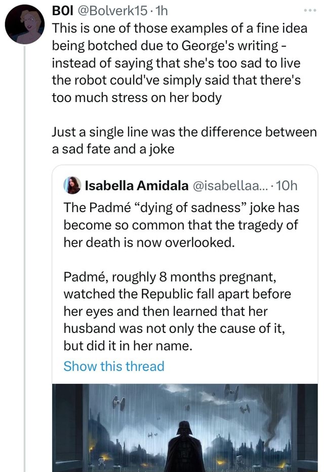 BOI th This is one of those examples of a fine idea being botched due ...