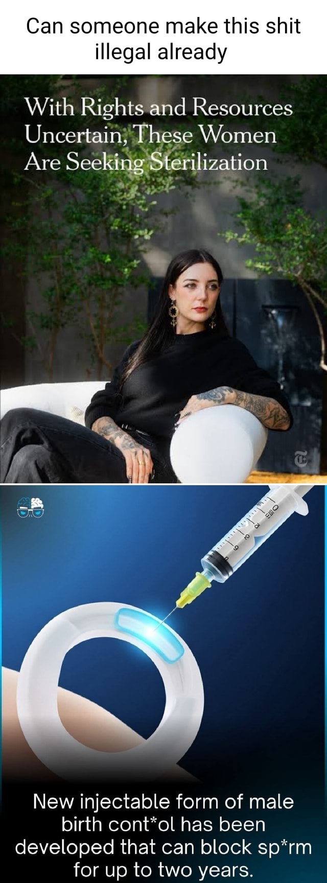 Can someone make this shit illegal already With Rights and Resources ...