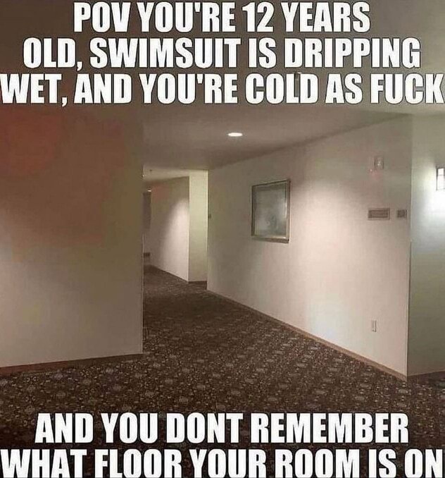 Pow Youre 12 Years Old Swimsuit Is Dripping Wet And Youre As Fuck And You Dont Remember What